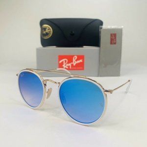 Ray-Ban | Accessories | Rayban Round Double Bridge Rb3647 Sunglasses ...
